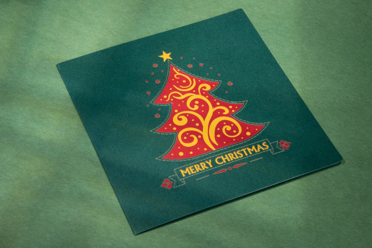 Christmas Tree Pop-up Card – AiT Paper Art