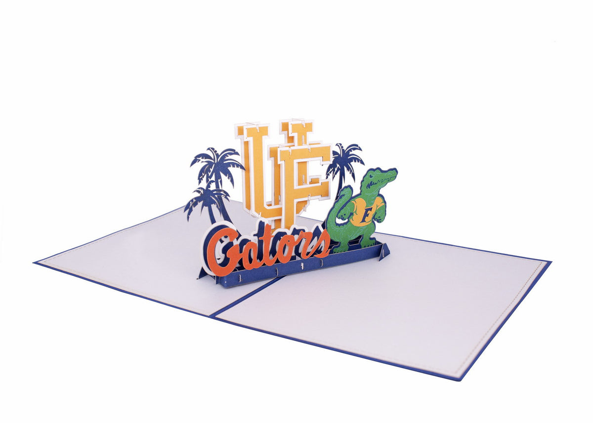 Uinversity of Florida Pop-up Card – AiT Paper Art