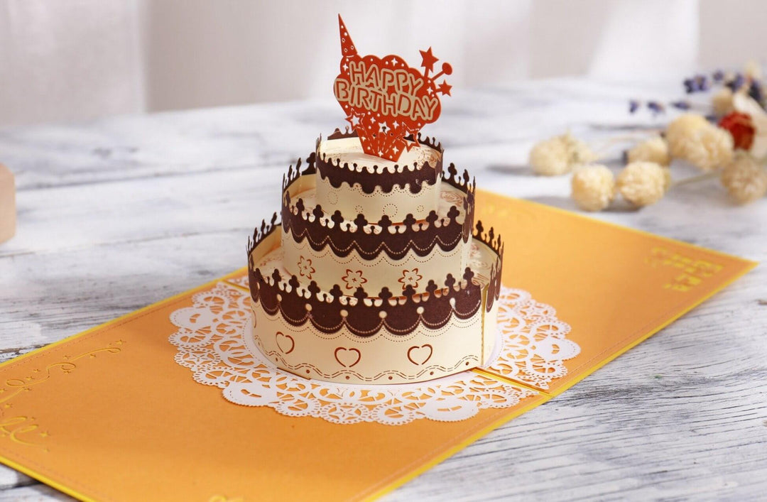 Birthday Cake Pop-up Card – AiT Paper Art