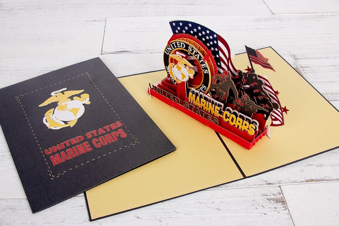 Military Pop-up Card – AiT Paper Art