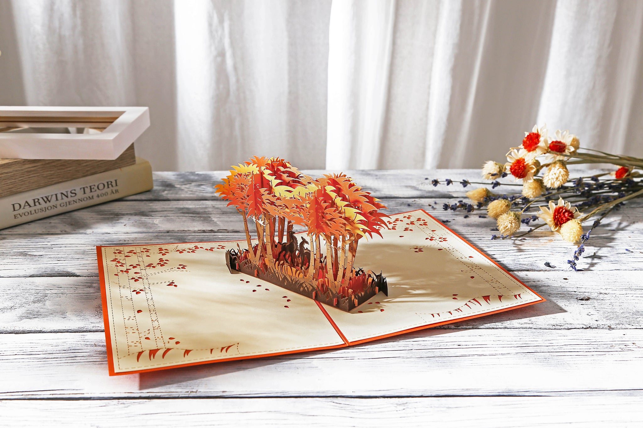 Deers in Forest Pop-up Card – AiT Paper Art